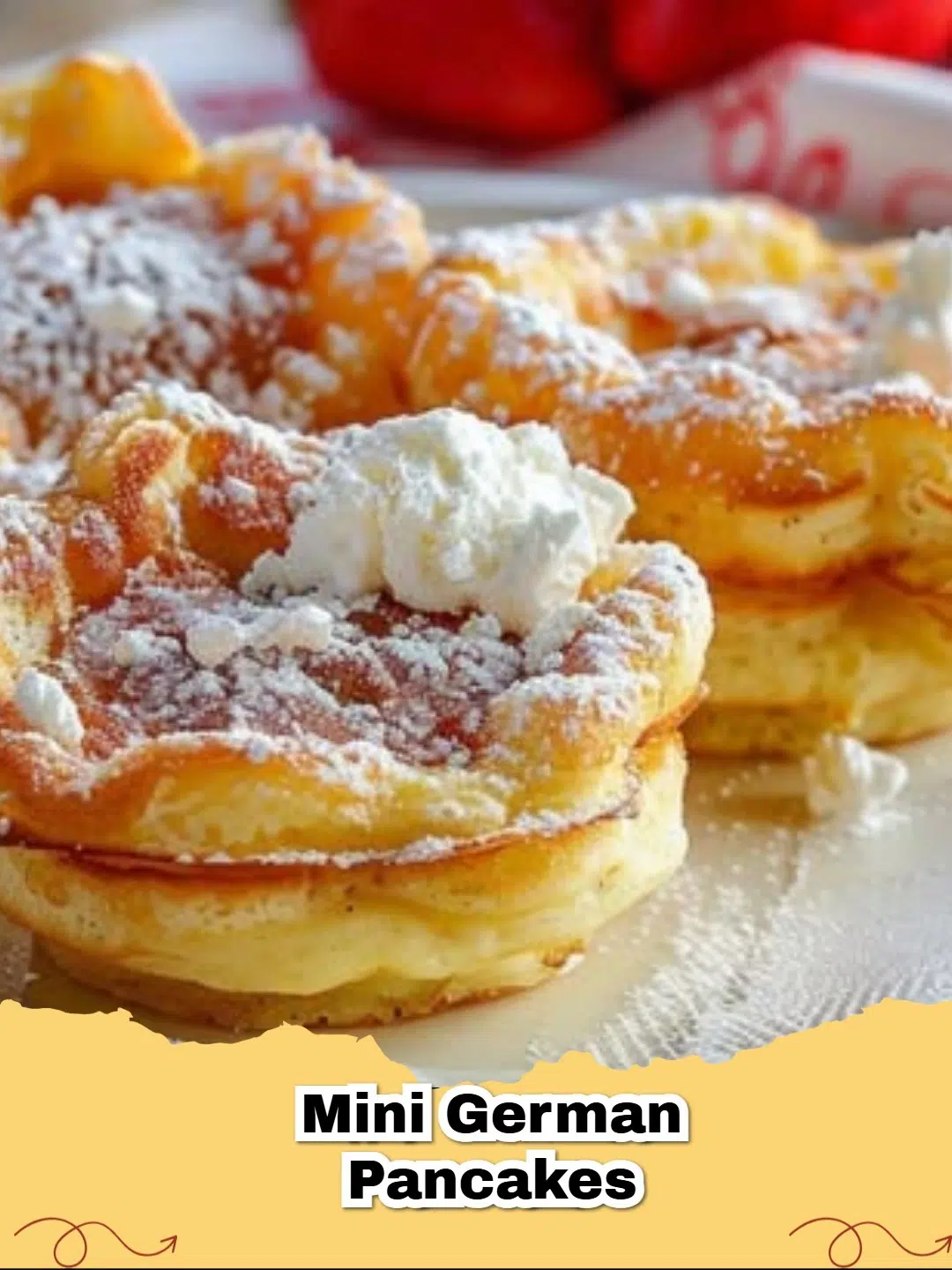 Fluffy Mini German Pancakes (Dutch Babies) Recipe - Eldralys Recipes