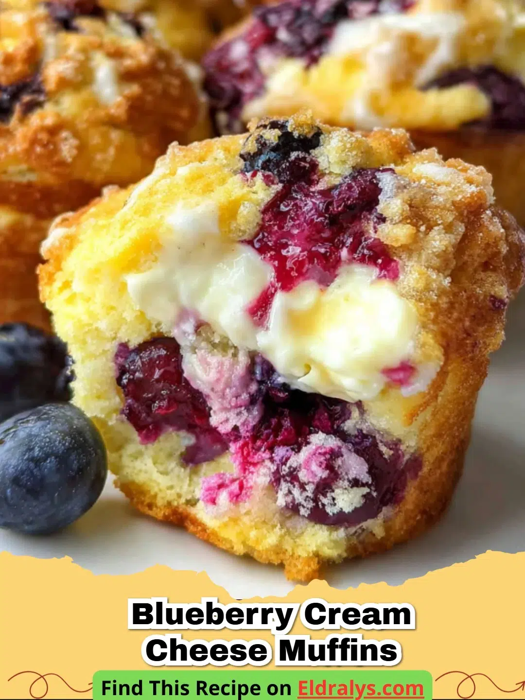 Blueberry Cream Cheese Muffins: 12 Steps to Bakery Perfection