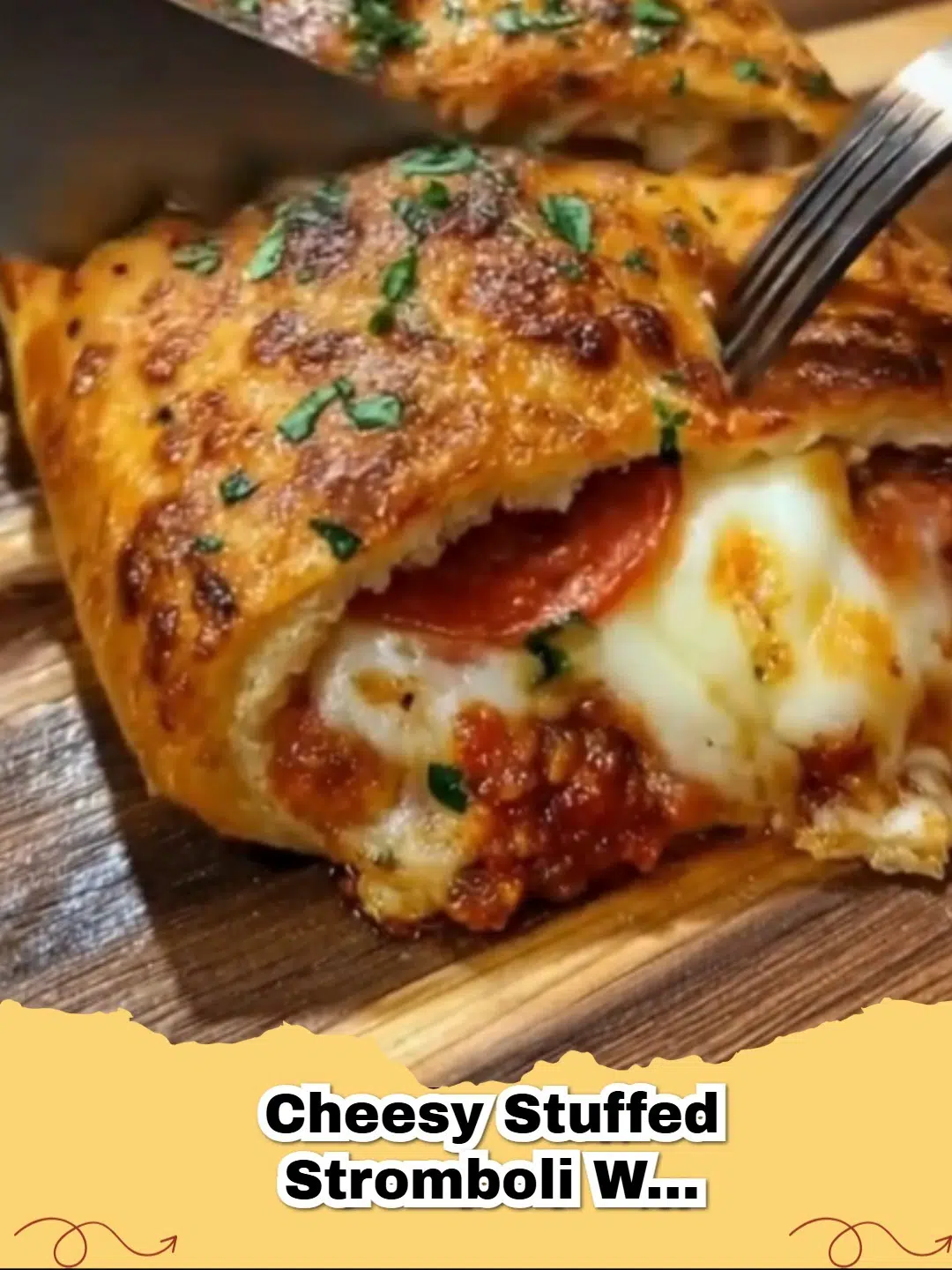 Easy Cheesy Sausage & Pepperoni Stromboli: The Ultimate Family Meal ...