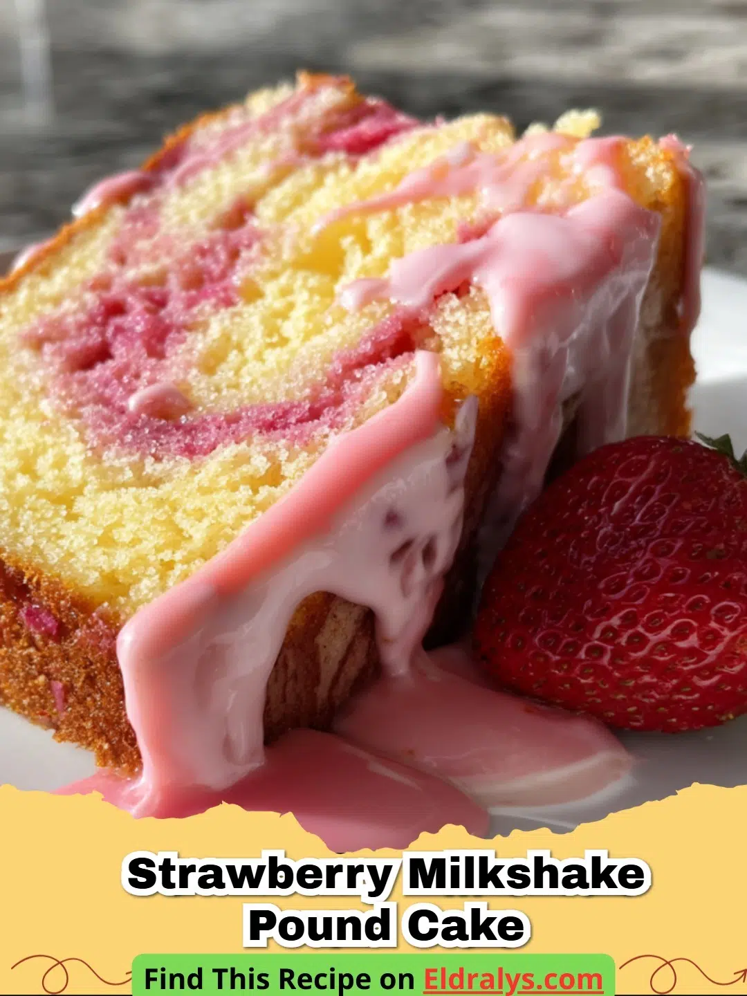 Strawberry Milkshake Pound Cake: 5 Secrets to Perfection
